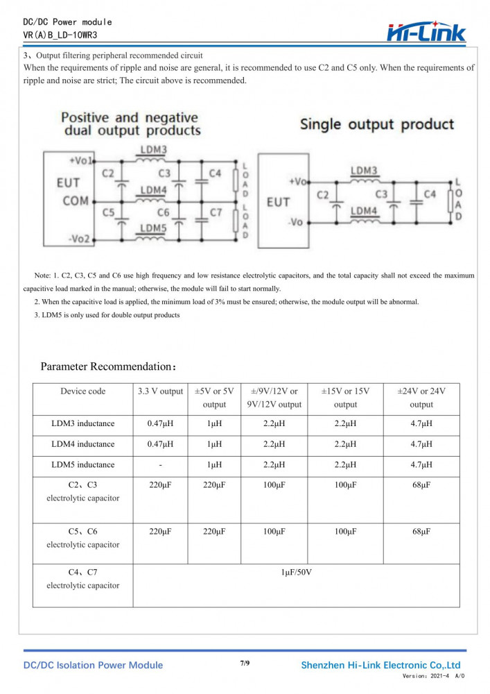 VRB1212LD-10WR3 datasheet page 7