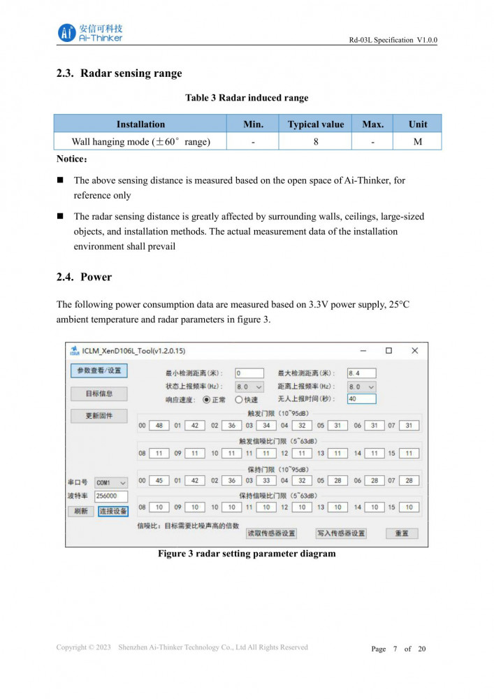Rd-03L specification page 7