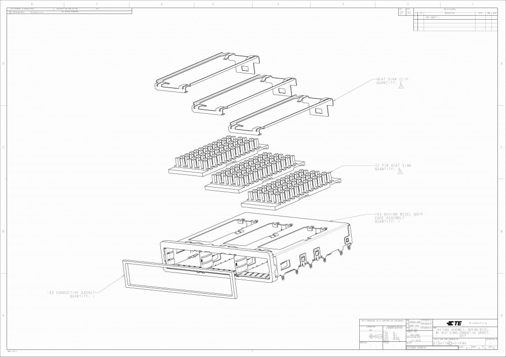 TE Connectivity 2174769-2 drawing sheet 2