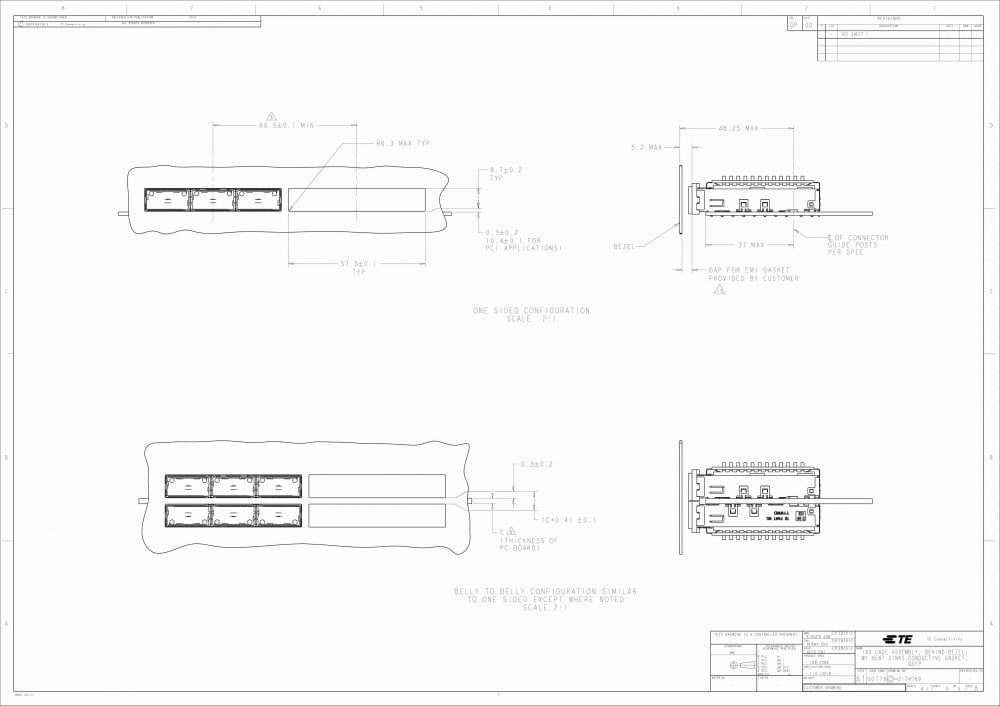 TE Connectivity 2174769-2 drawing sheet 3
