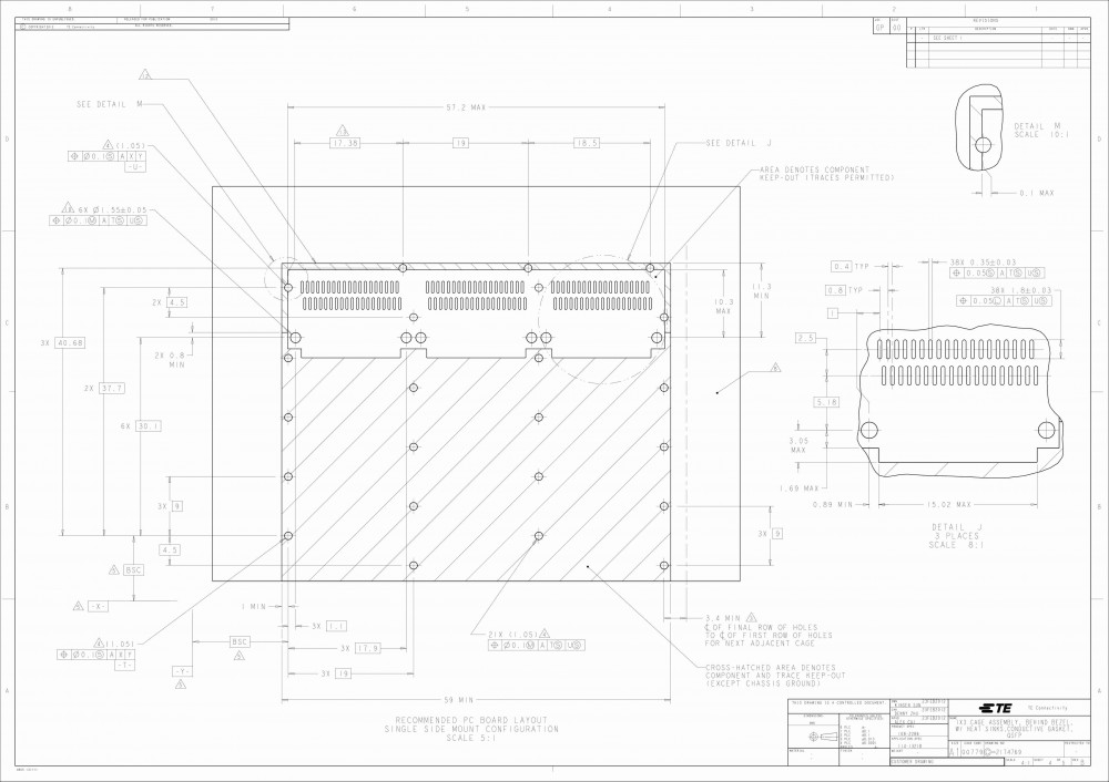 TE Connectivity 2174769-2 drawing sheet 4