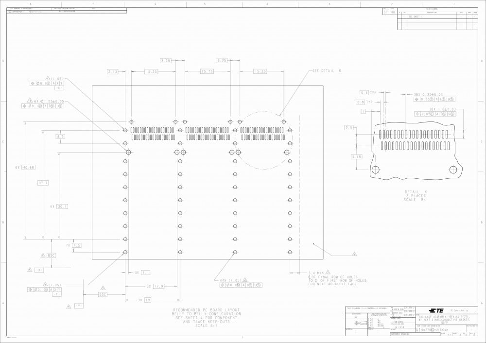 TE Connectivity 2174769-2 drawing sheet 5