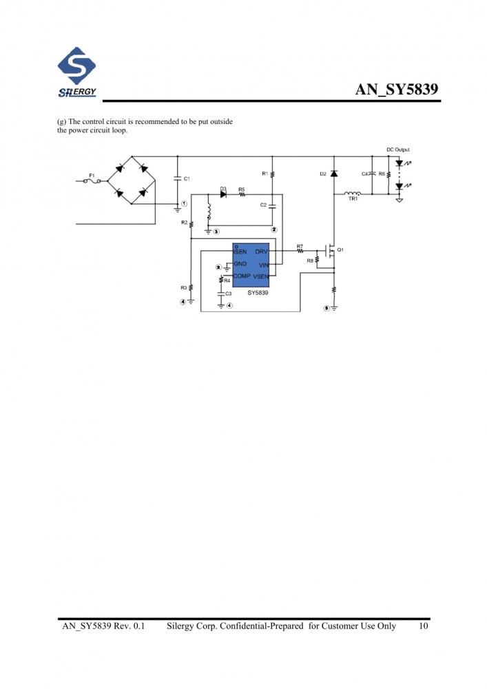 SY5839ABC datasheet page 10