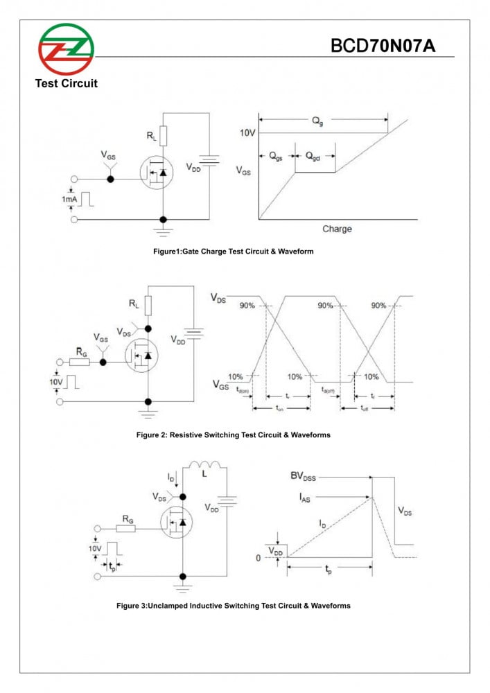 BCD70N07A datasheet page 5