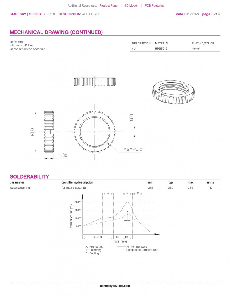 SJ1-3534 technical document page 3