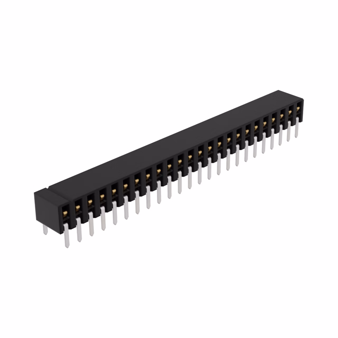 2.00mm Pitch Milli-Grid Receptacle, Side Entry, Through Hole, 0.76µm Gold (Au) Plating, 48 Circuits, Tube, Lead-Free