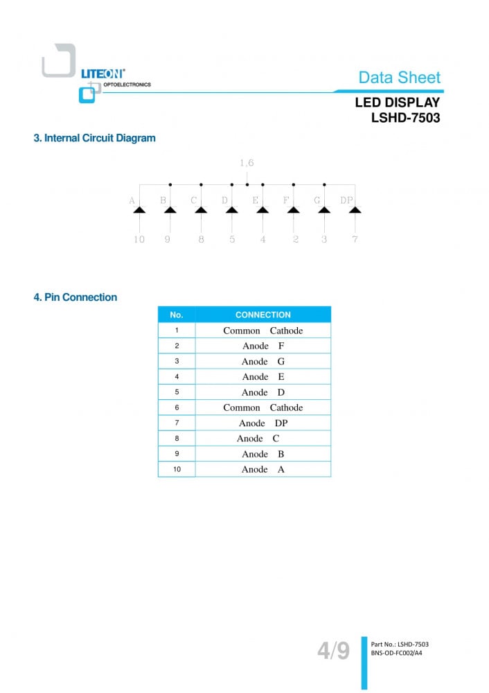 LSHD-7503 datasheet page 5