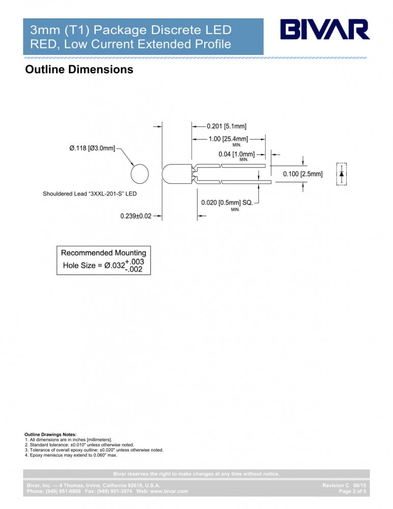 3HDL-201 datasheet page 2