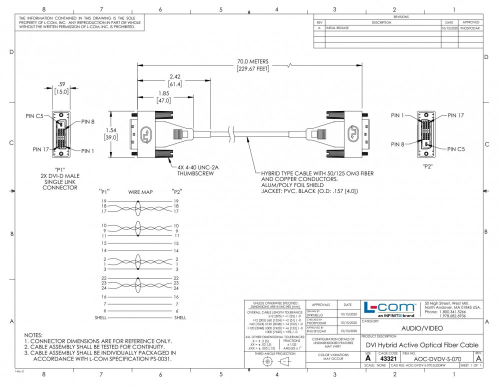 AOC-DVDV-S-070 technical document page