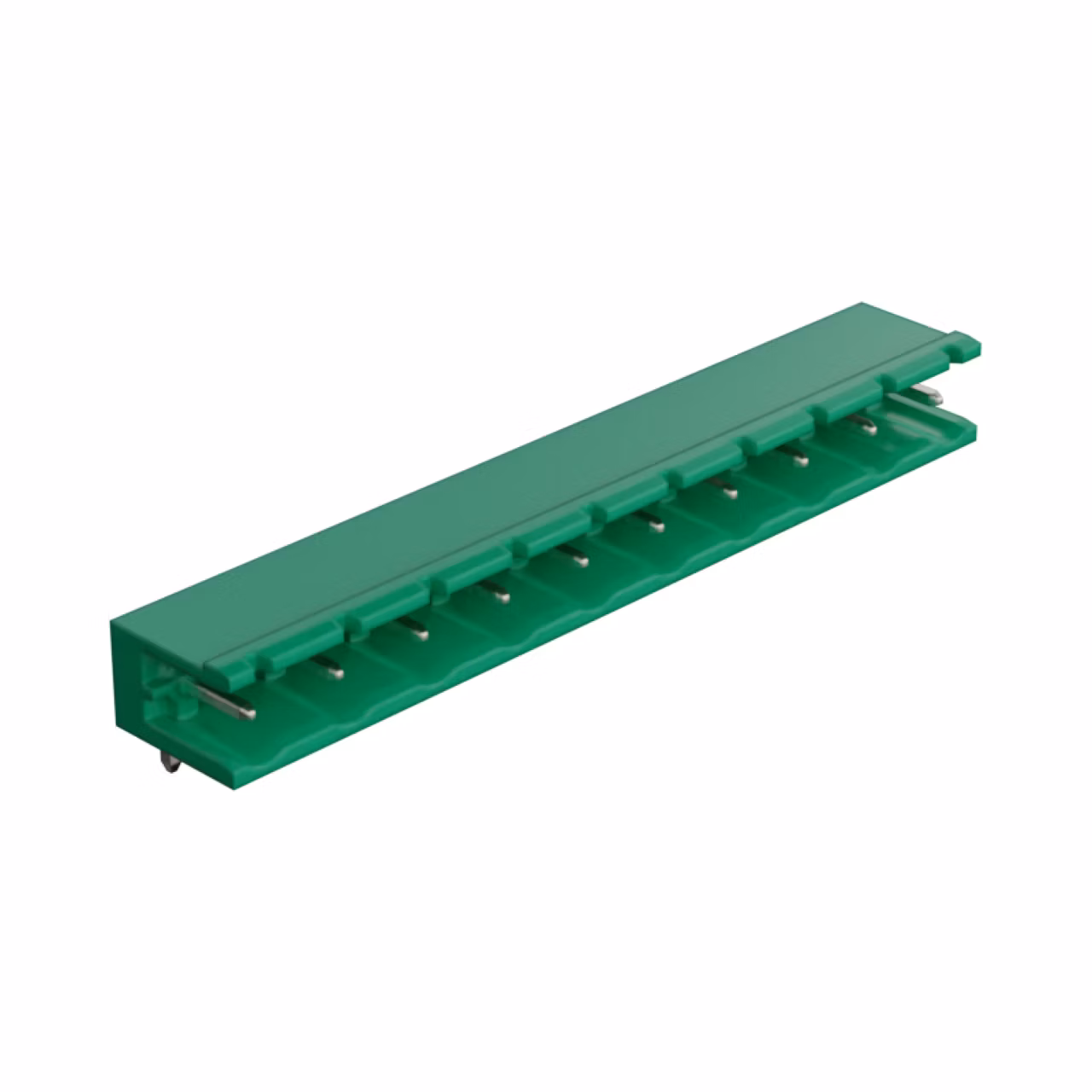 7.62mm Pitch Eurostyle Right-Angle PCB Header, Open Ends, 10 Circuits for sale