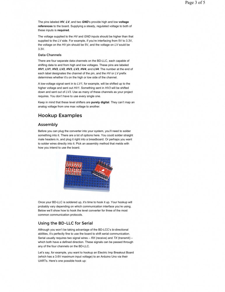 BOB-12009 technical document, page 3