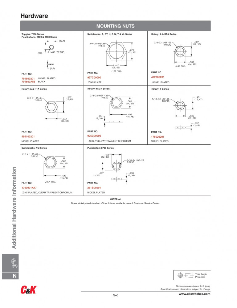 C&K catalog page 5