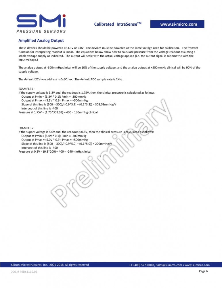 SMI-1B-48-100-BMAR technical document page 6