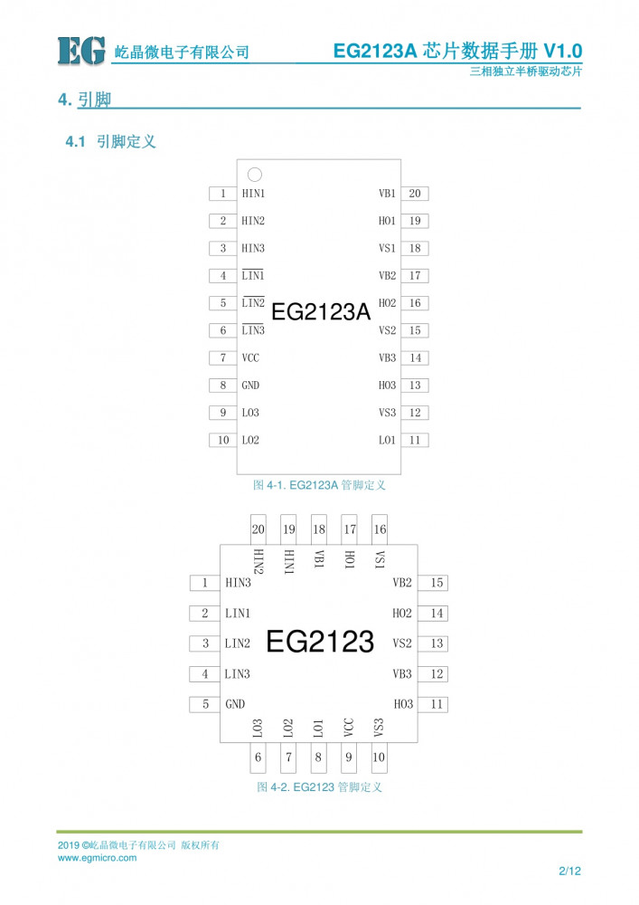 EG2123A datasheet page 5