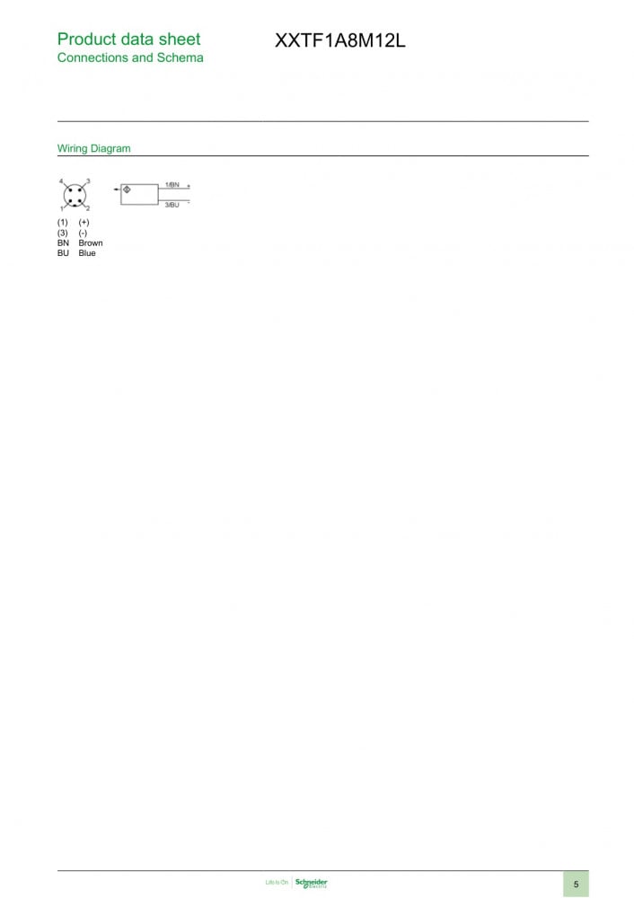 XXTF1A8M12L technical document page 5