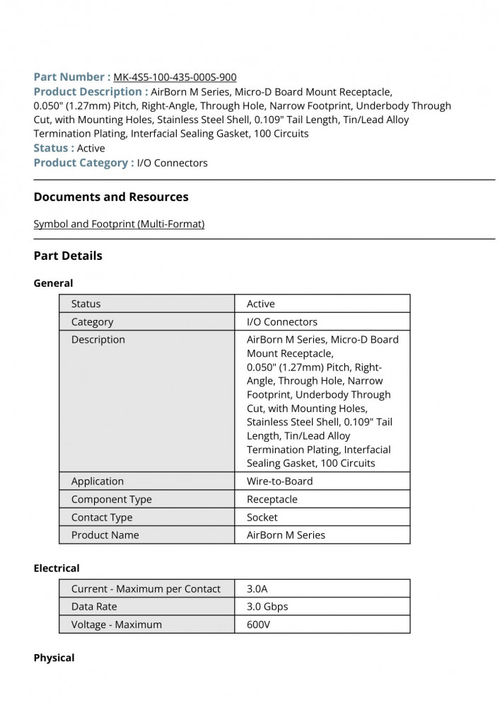 MK-4S5-100-435-000S-900 technical document page 1
