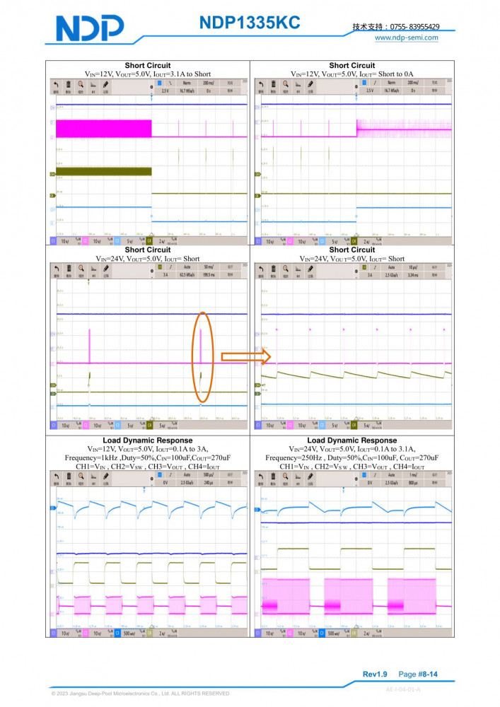 NDP1335KC datasheet page 8
