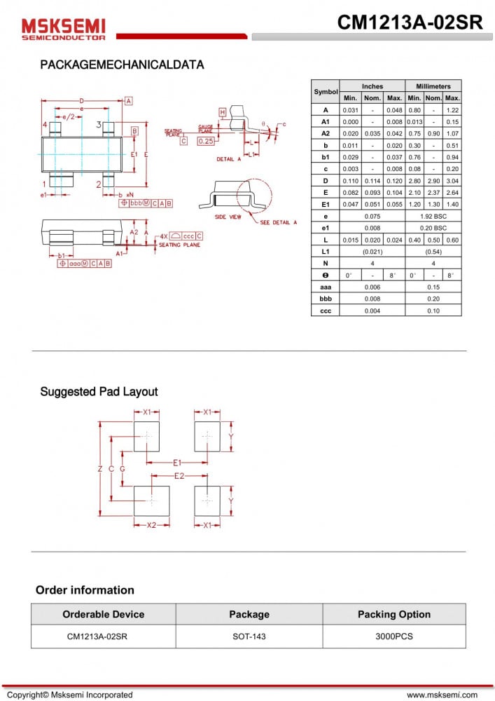 CM1213A-02SR datasheet page 4