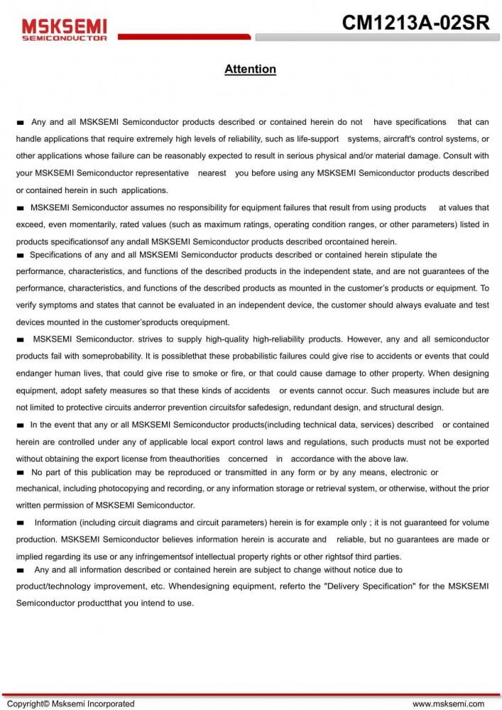 CM1213A-02SR datasheet page 5