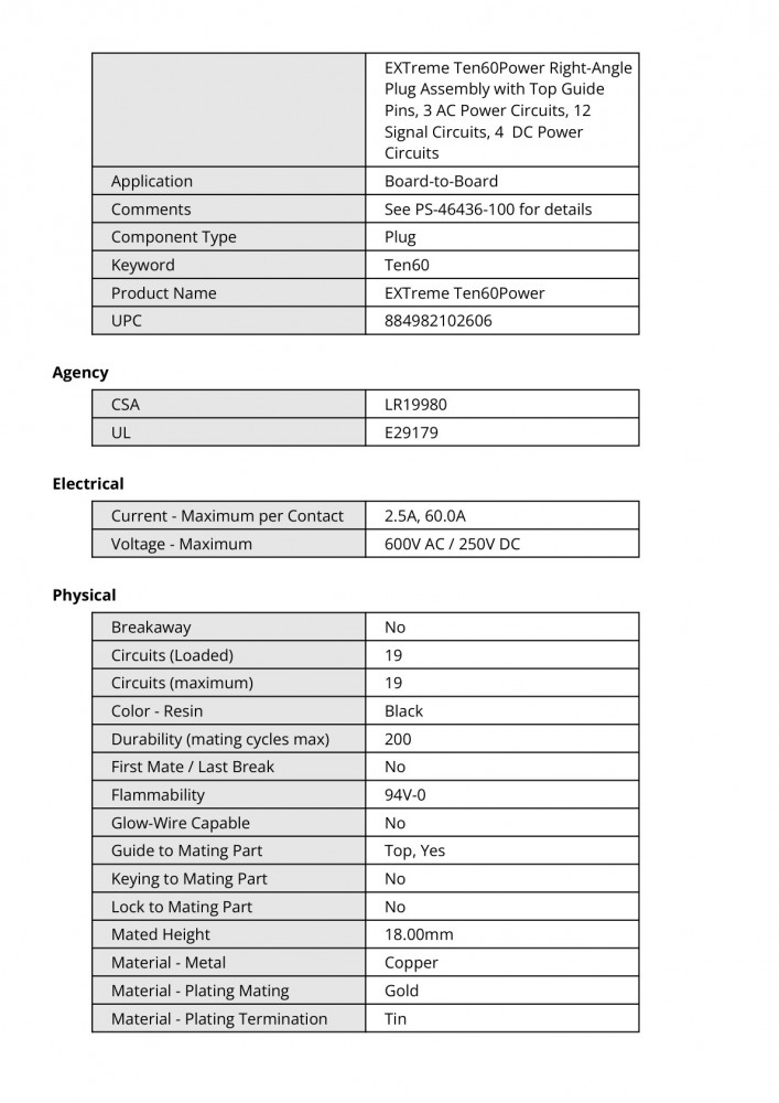 MOLEX 464371088 product document image, page 2