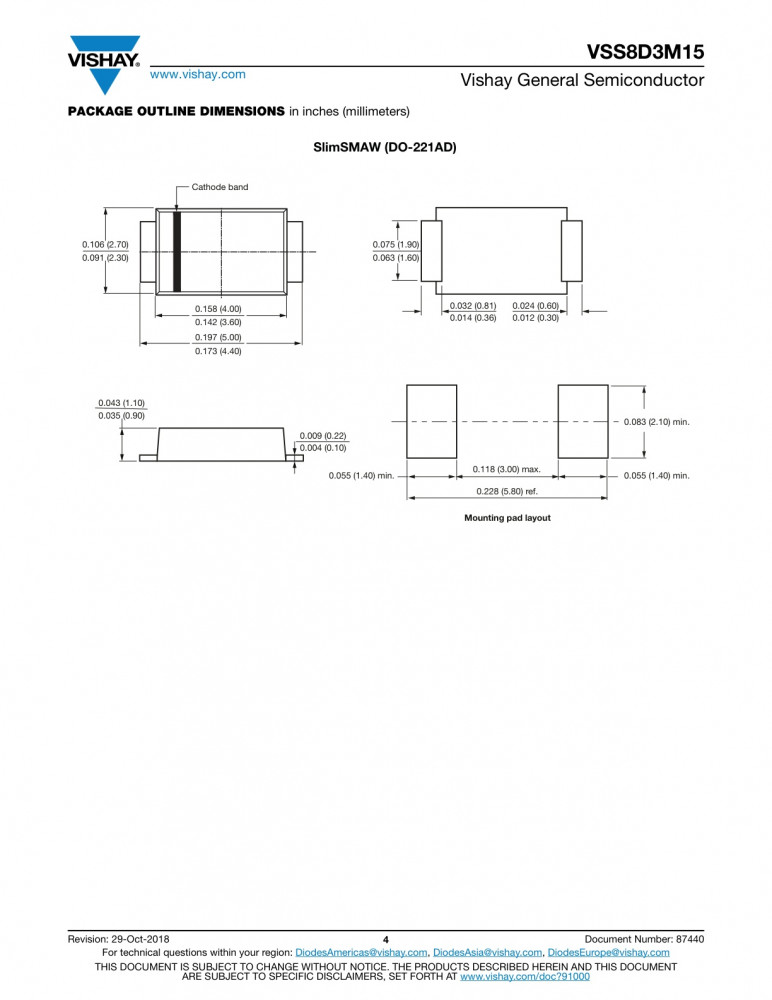 VSS8D3M15 datasheet page 4