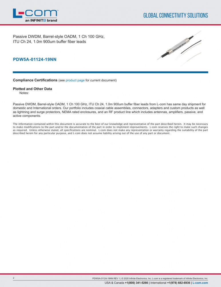 PDW5A-01124-19NN datasheet page 2