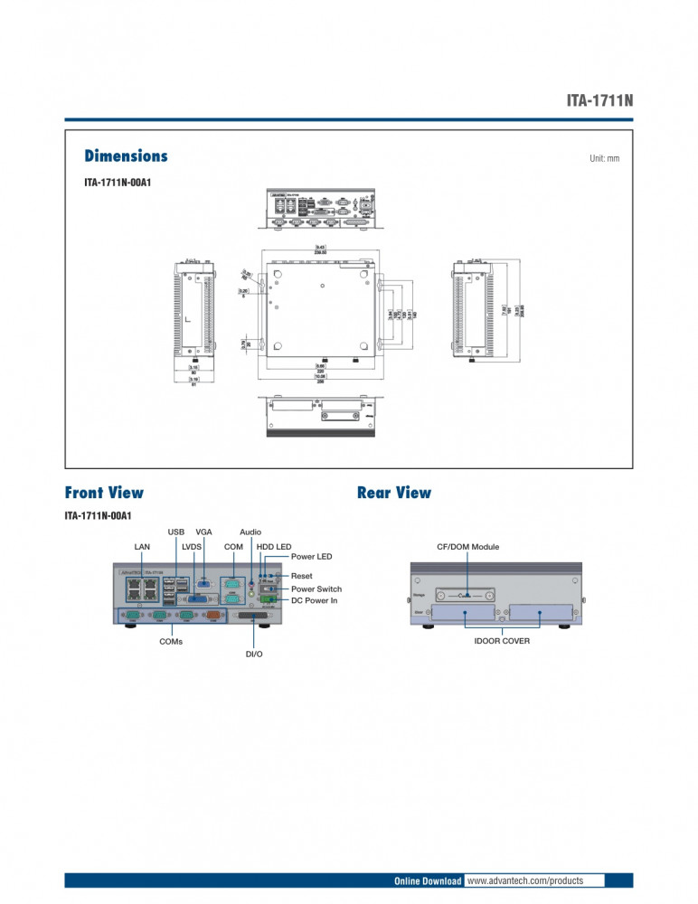 ITA-1711N product document page 2