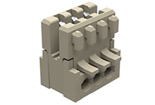 Appli-Mate RAST 2.5 Female Connector, 2.50mm Pitch, 10 Circuits, All Position Keys, Open Endwalls for sale