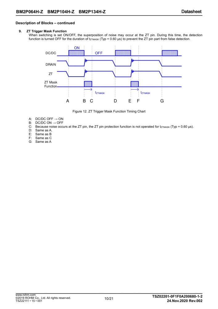 BM2P104H-Z datasheet page 10