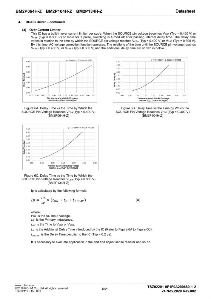 BM2P104H-Z datasheet page 6