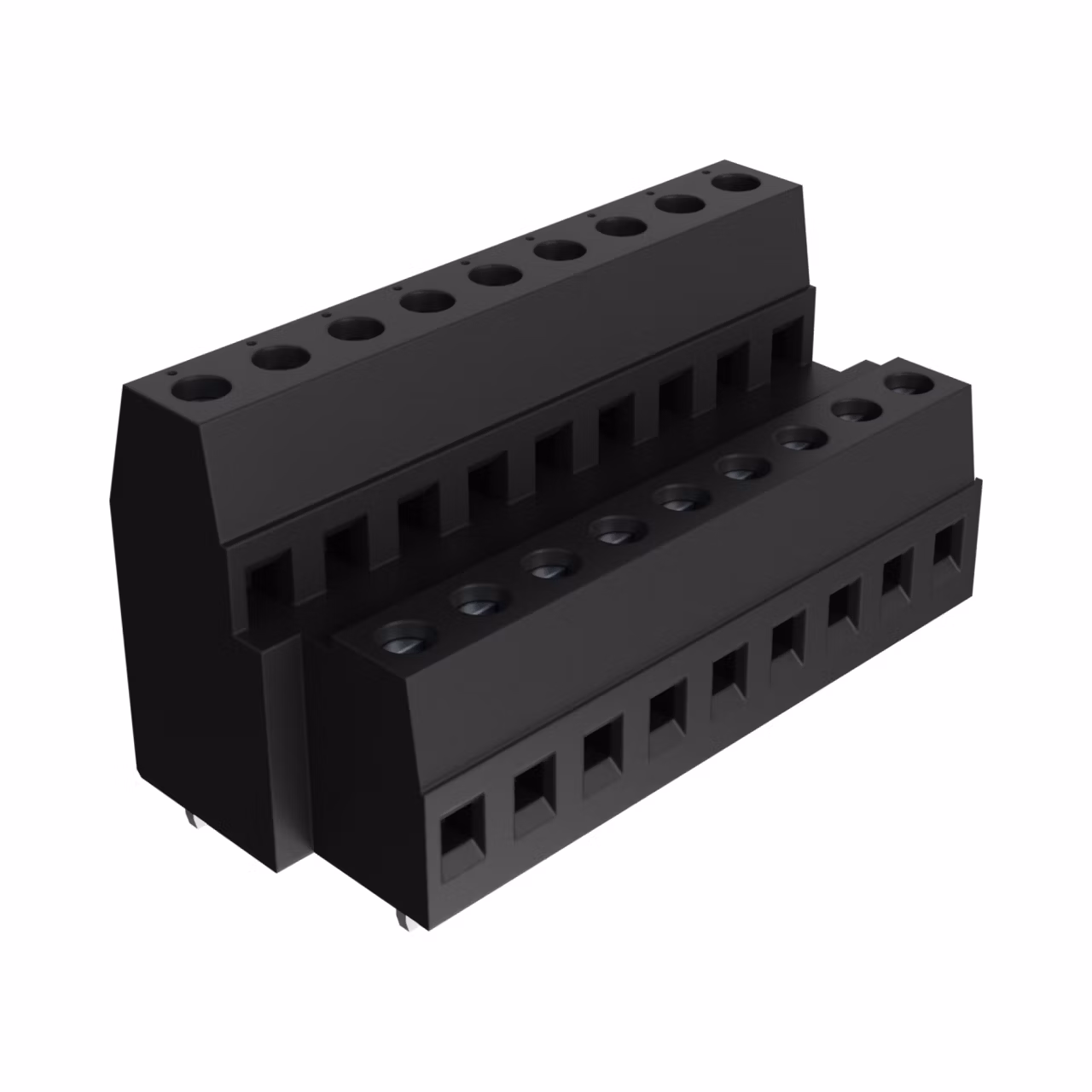 5.08mm Pitch Beau Eurostyle Medium Profile, Two Level Terminal Block, Modular, 18 Circuits for sale