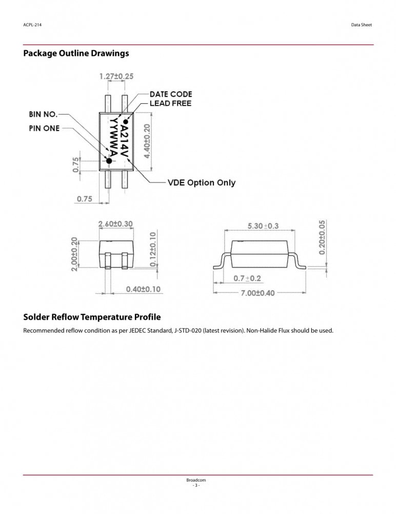 ACPL-214 datasheet page 3