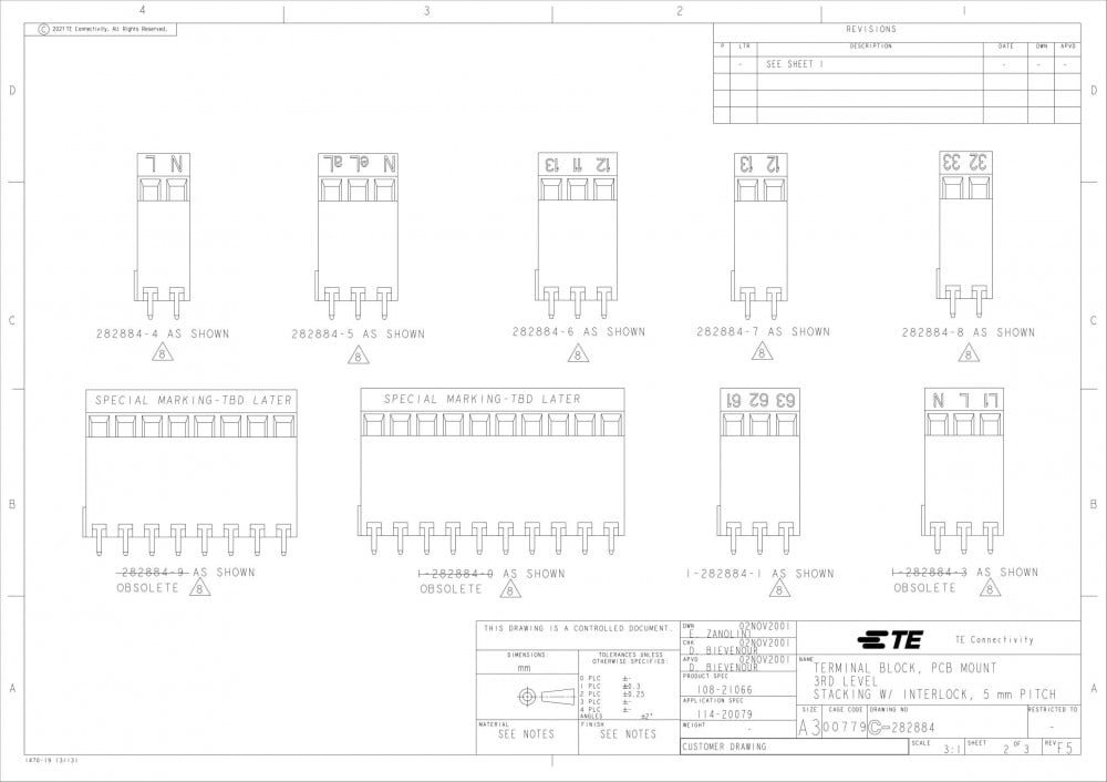 TE Connectivity 1-282884-1 drawing page 2