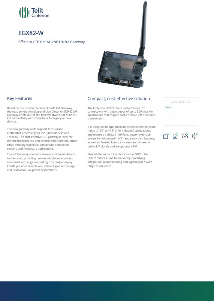 EGX82-W technical document preview, page 1
