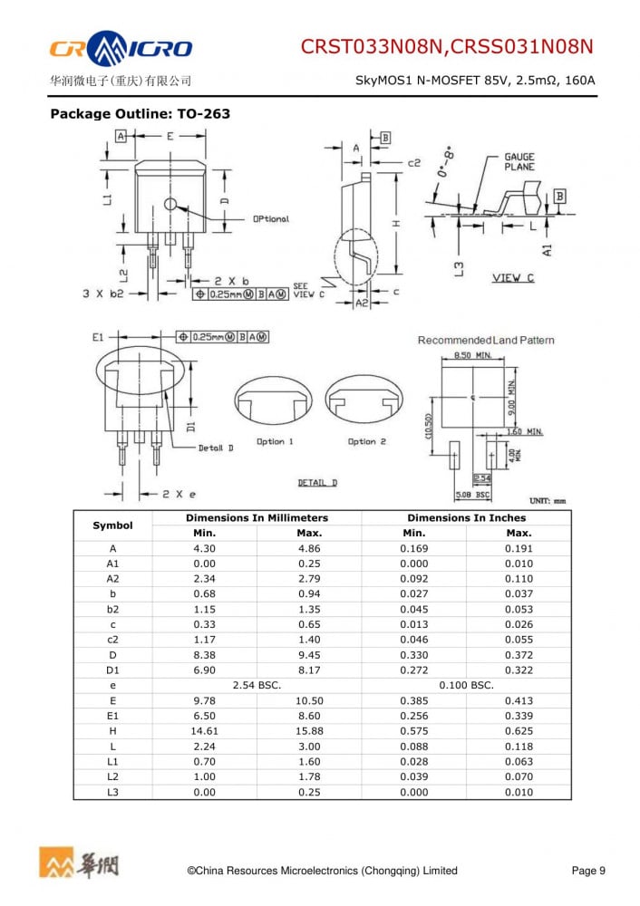 CRSS031N08N datasheet page 9