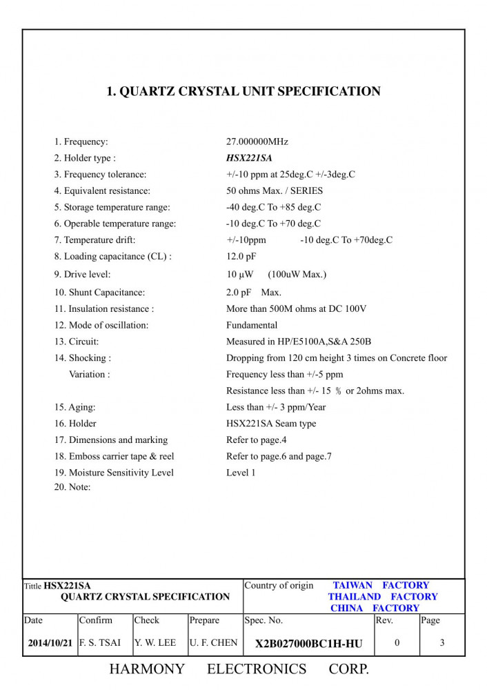 HELE X2B027000BC1H-HU specification page 3