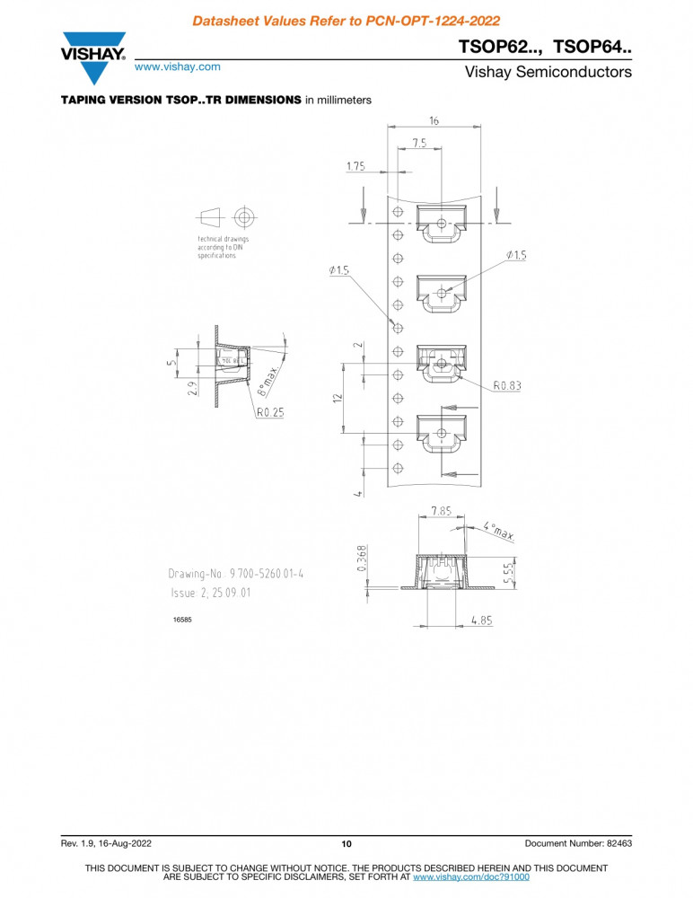 TSOP6236TT datasheet page 10