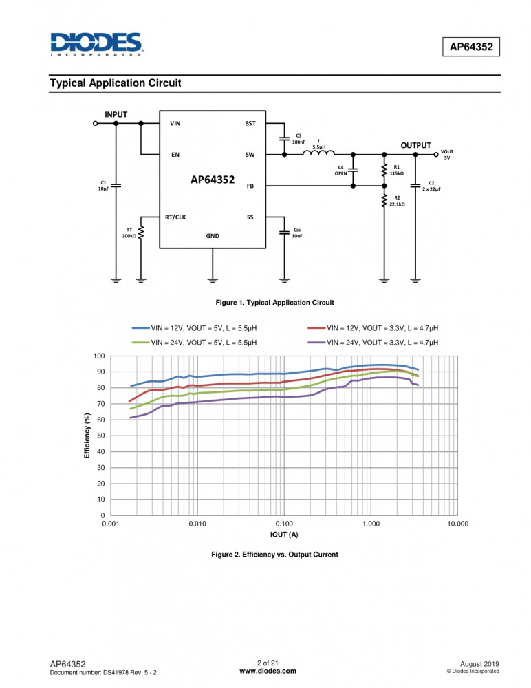AP64352SP-13 datasheet page 2