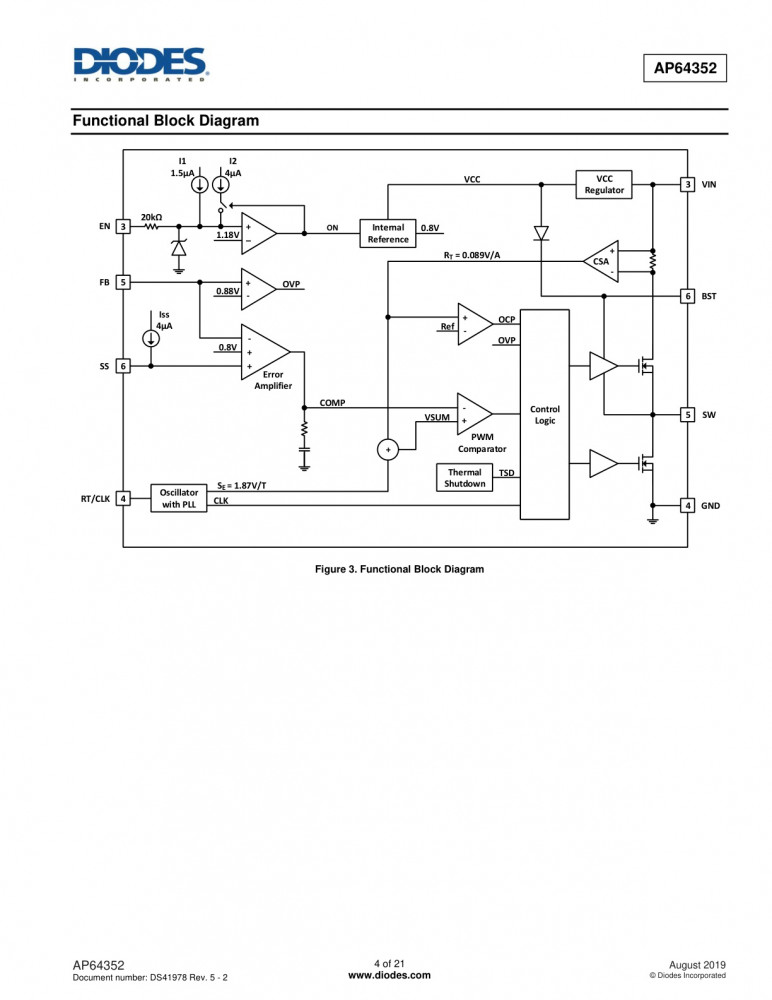 AP64352SP-13 datasheet page 4