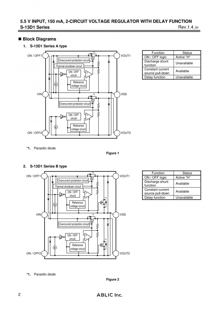 S-13D1 datasheet page 2