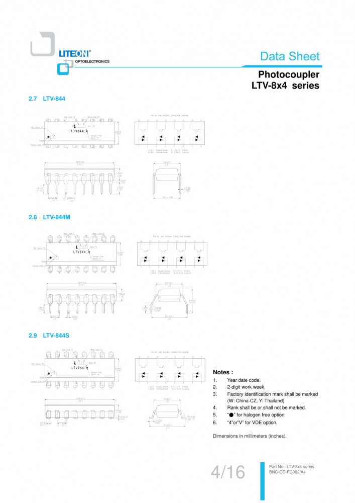 LTV-814-A datasheet page 5