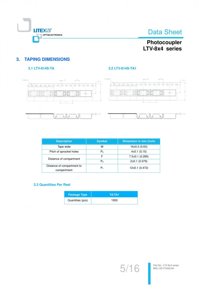 LTV-814-A datasheet page 6