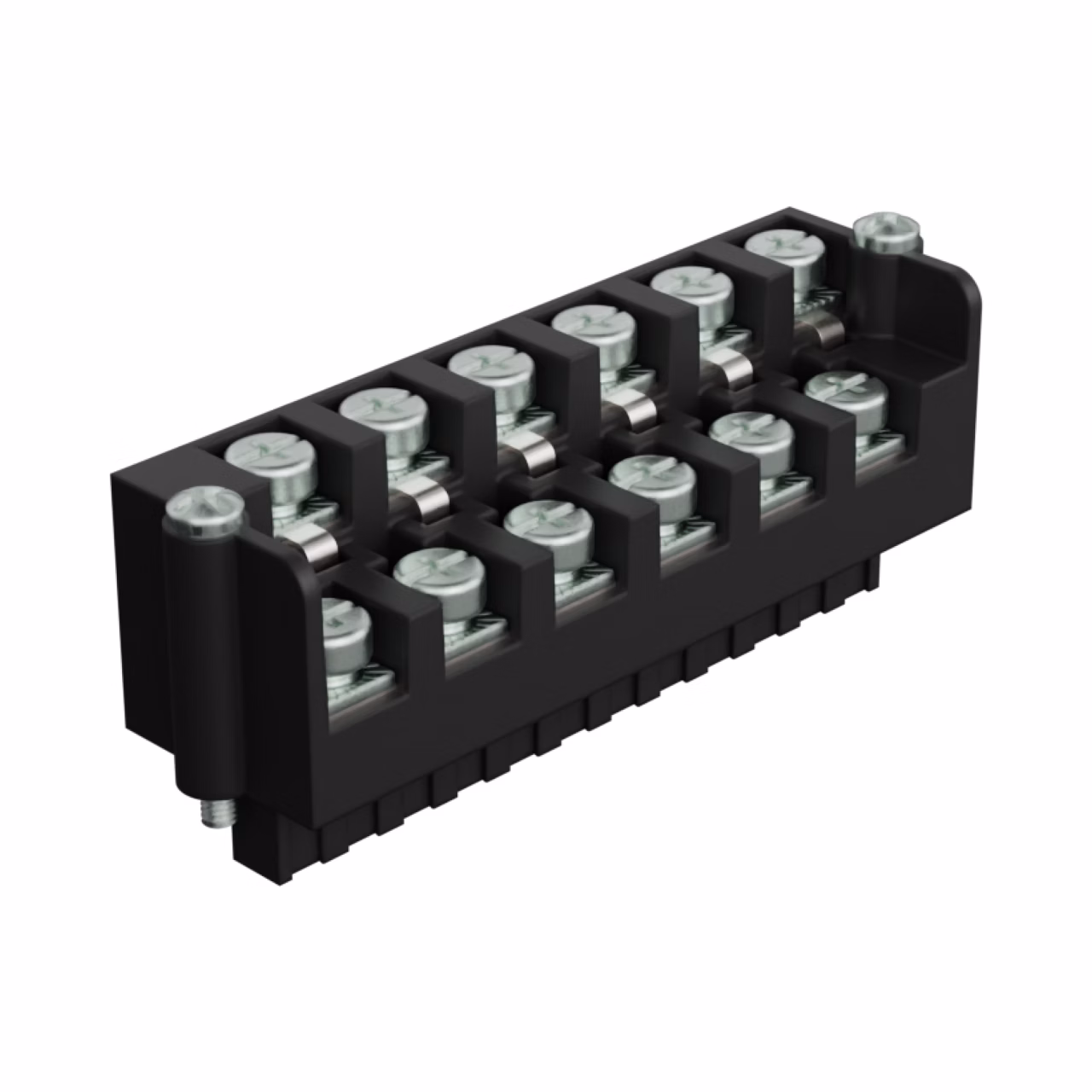 5.08mm Pitch Beau EuroMate Pluggable Terminal Block, Dual Level, 270° Wire Entry, with Retention Screws, 12 Circuits for sale