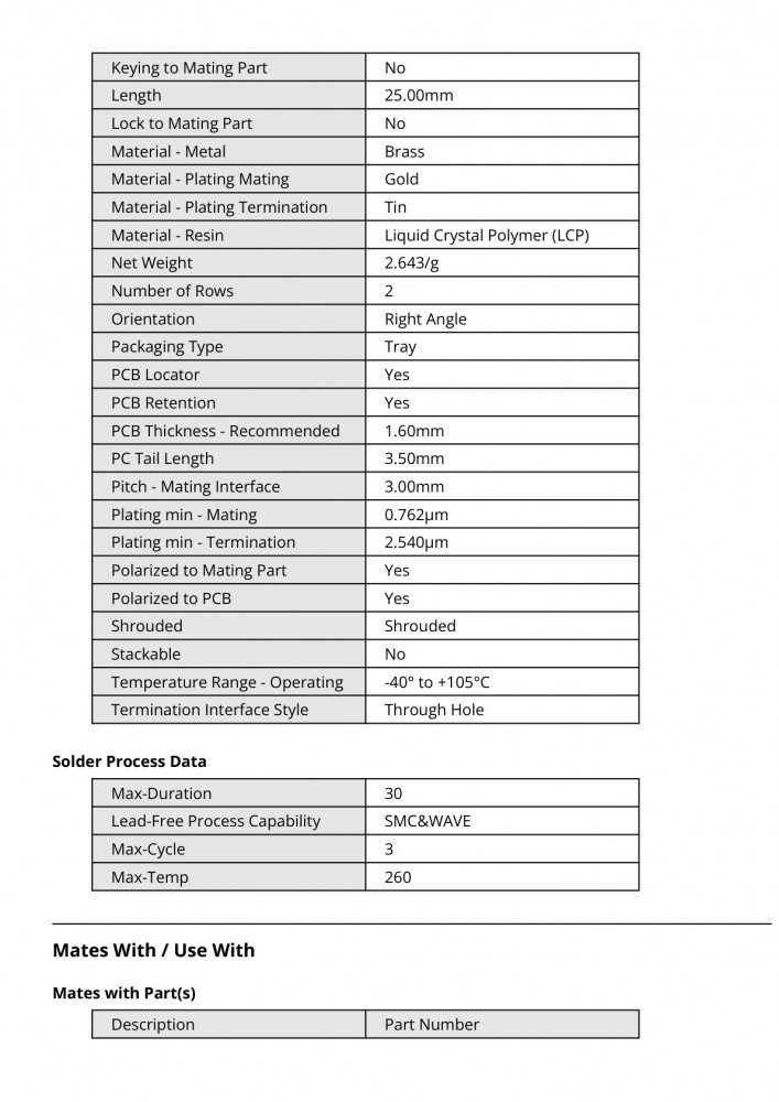 Technical document image 3 for MOLEX 444281283