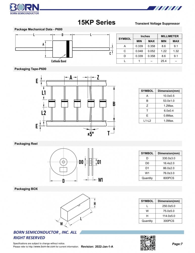 15KP30CA datasheet page 7
