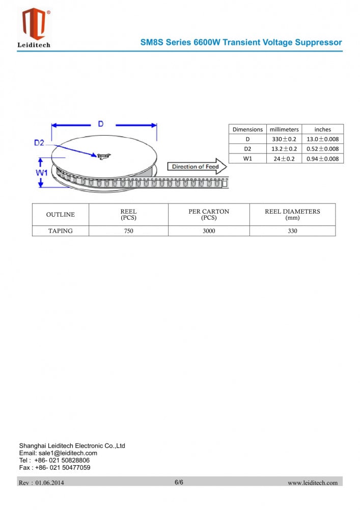 SM8S36A datasheet page 6
