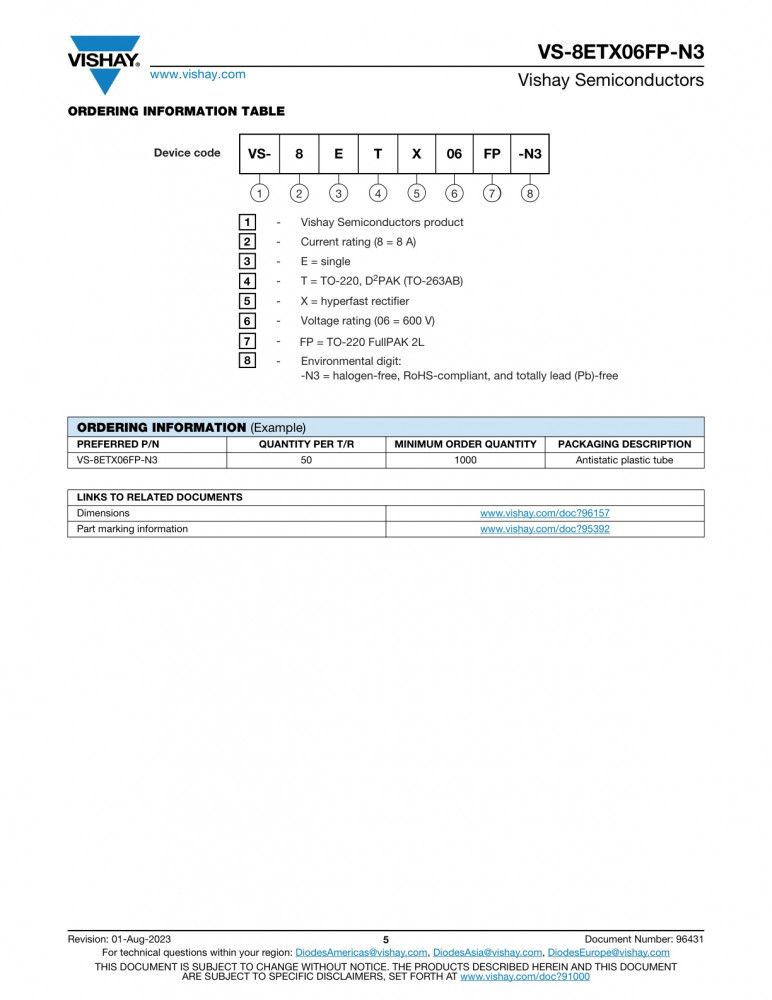 VS-8ETX06FP-N3 datasheet page 5