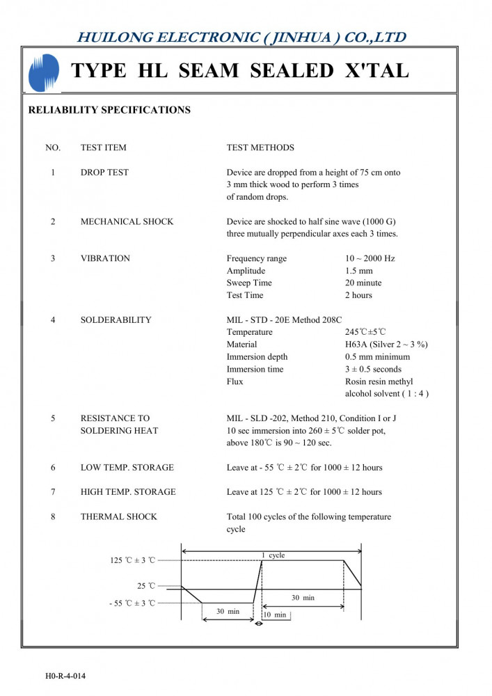 HB13824B001 specification page 4