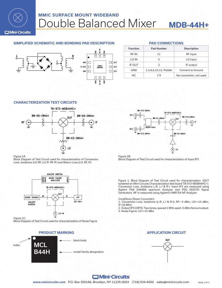 MDB-44H+ datasheet page 3