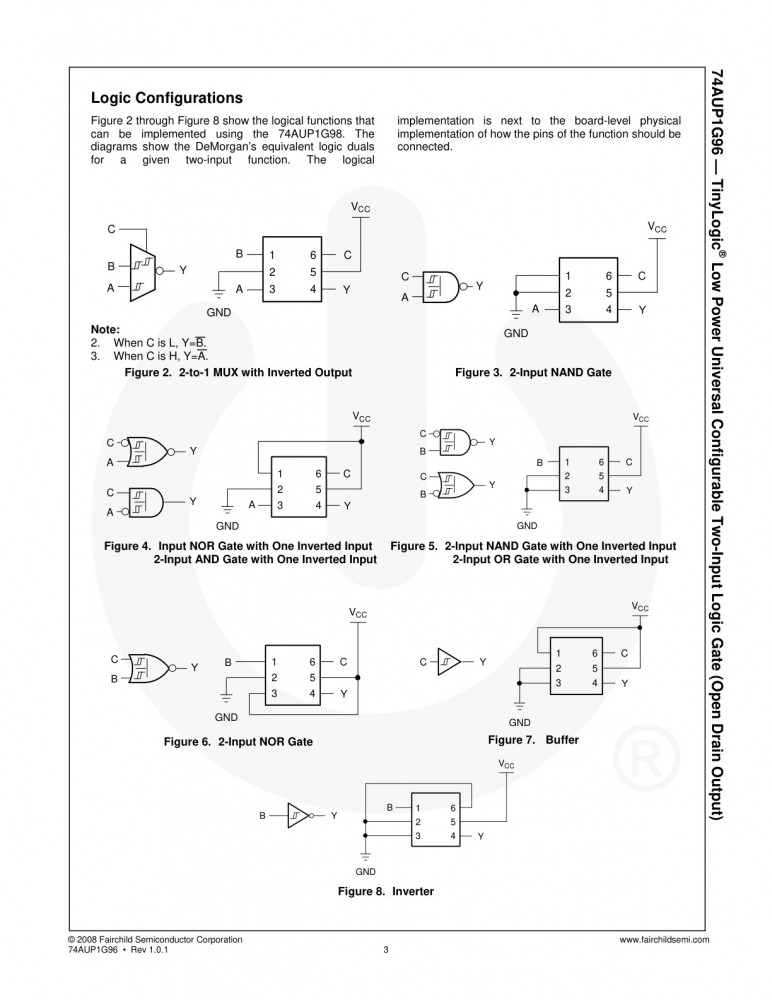 74AUP1G96 datasheet preview, page 4